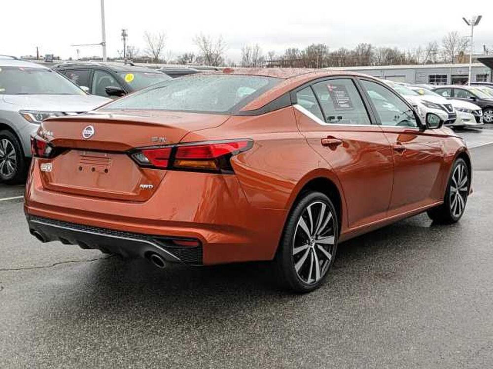 Nissan Altima Pre Owned Vehicle EAST PROVIDENCE Sedan Orange Automatic ...