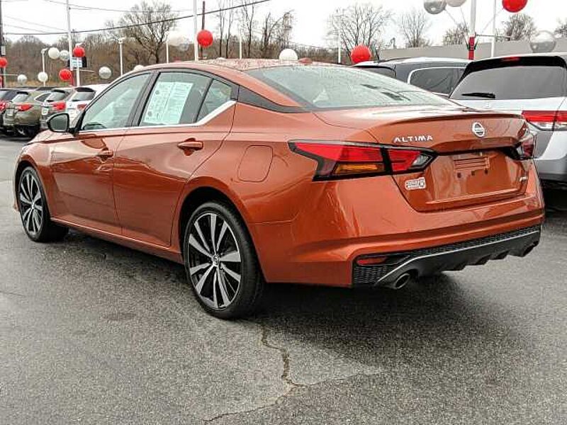Nissan Altima Pre Owned Vehicle EAST PROVIDENCE Sedan Orange Automatic ...
